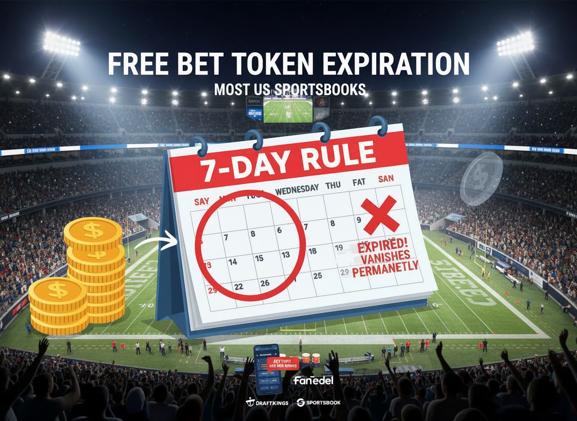7-Day Free Bet Token Expiration Rule for Sportsbooks 📆